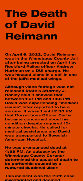 David Reimann - From Rockford